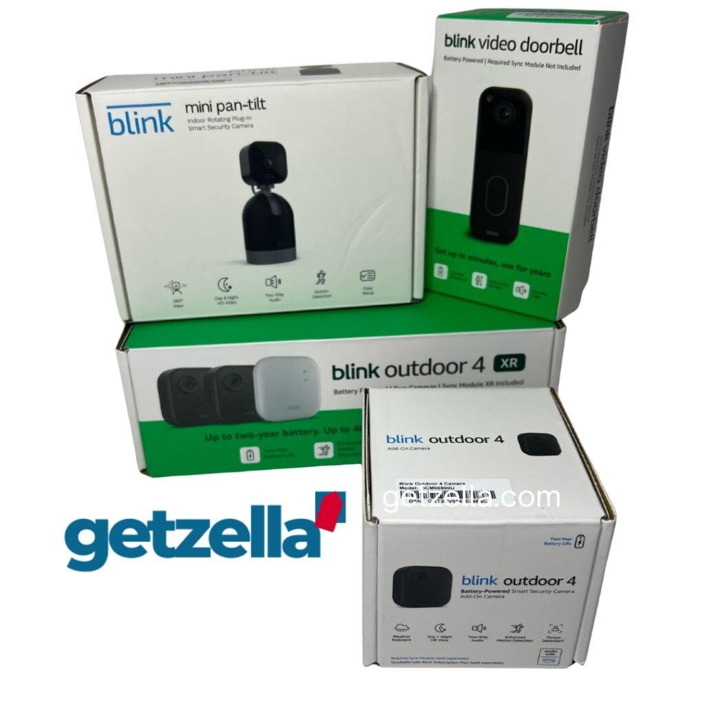 Blink Whole Home Security Camera Bundle - Outdoor 4 & Doorbell